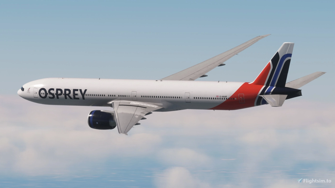 PMDG Boeing B777-300ER Osprey Airways | Cabin Textures | 4K for ...