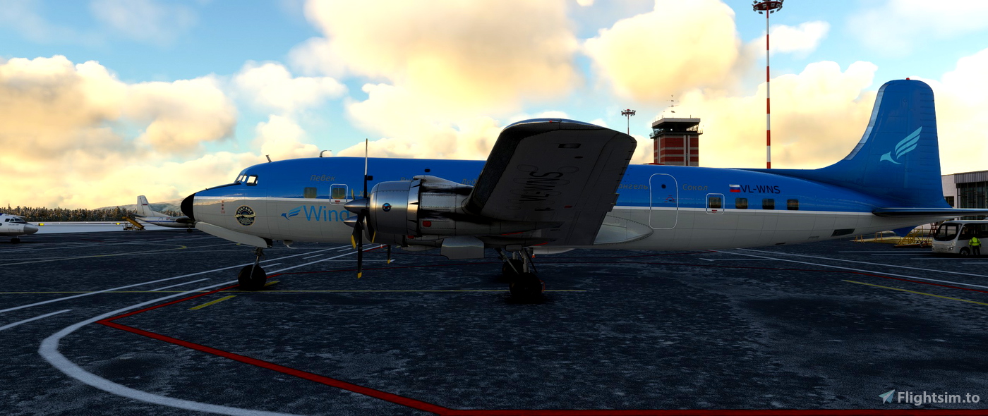 PMDG DC-6B WindShear [4k] pro Microsoft Flight Simulator | MSFS