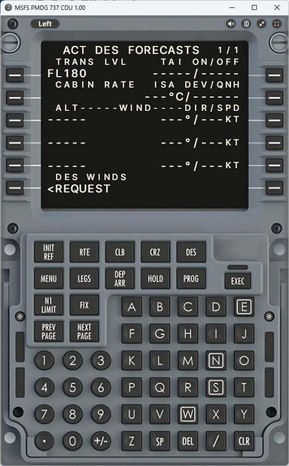 PMDG MSFS CDU for Microsoft Flight Simulator | MSFS