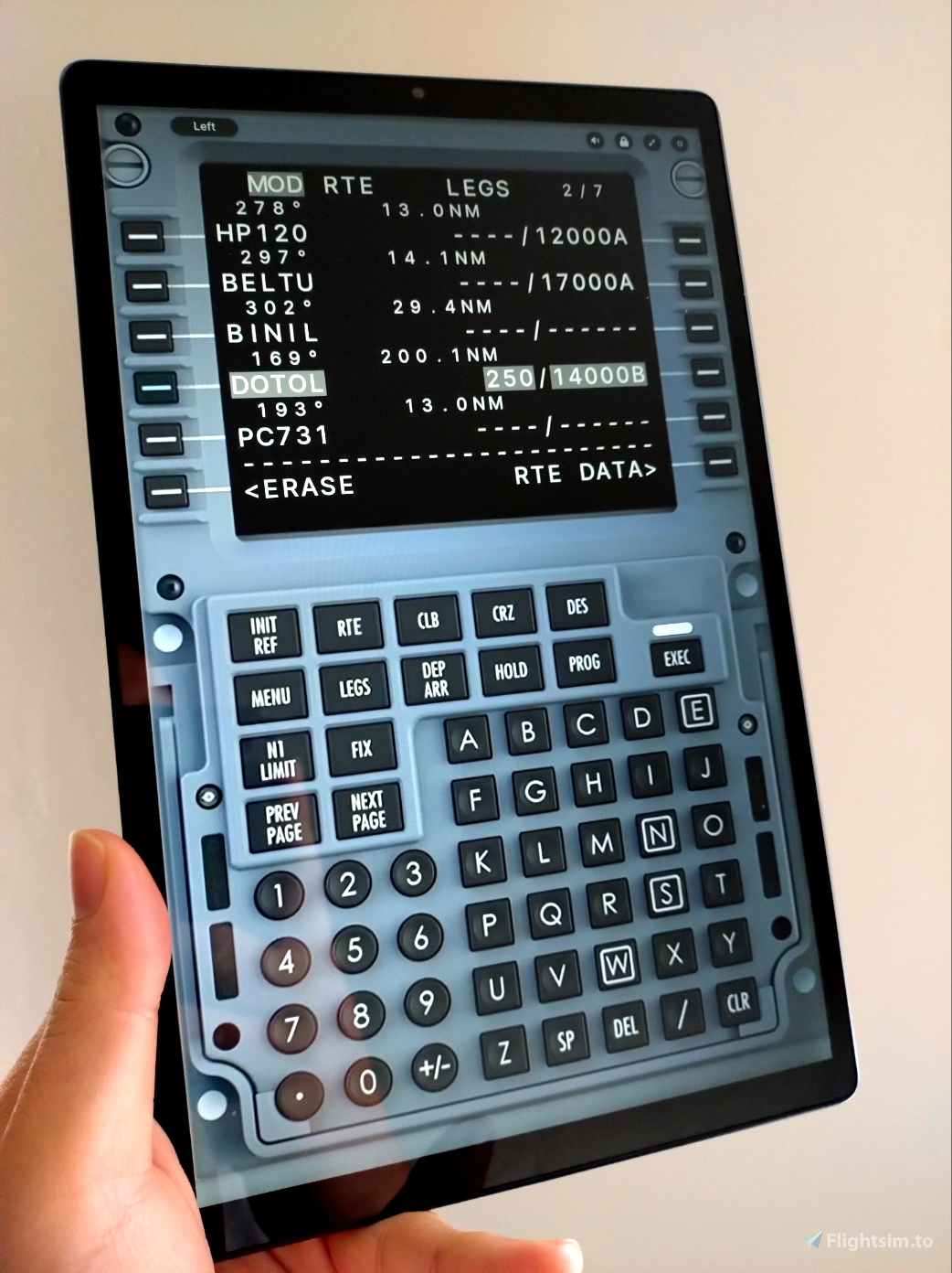 PMDG MSFS CDU for Microsoft Flight Simulator | MSFS