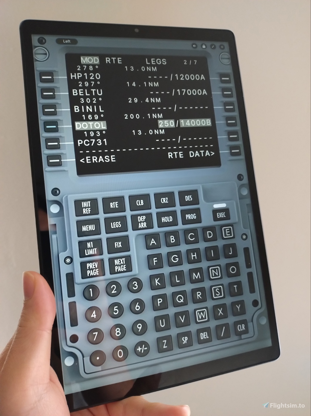 PMDG MSFS CDU for Microsoft Flight Simulator | MSFS