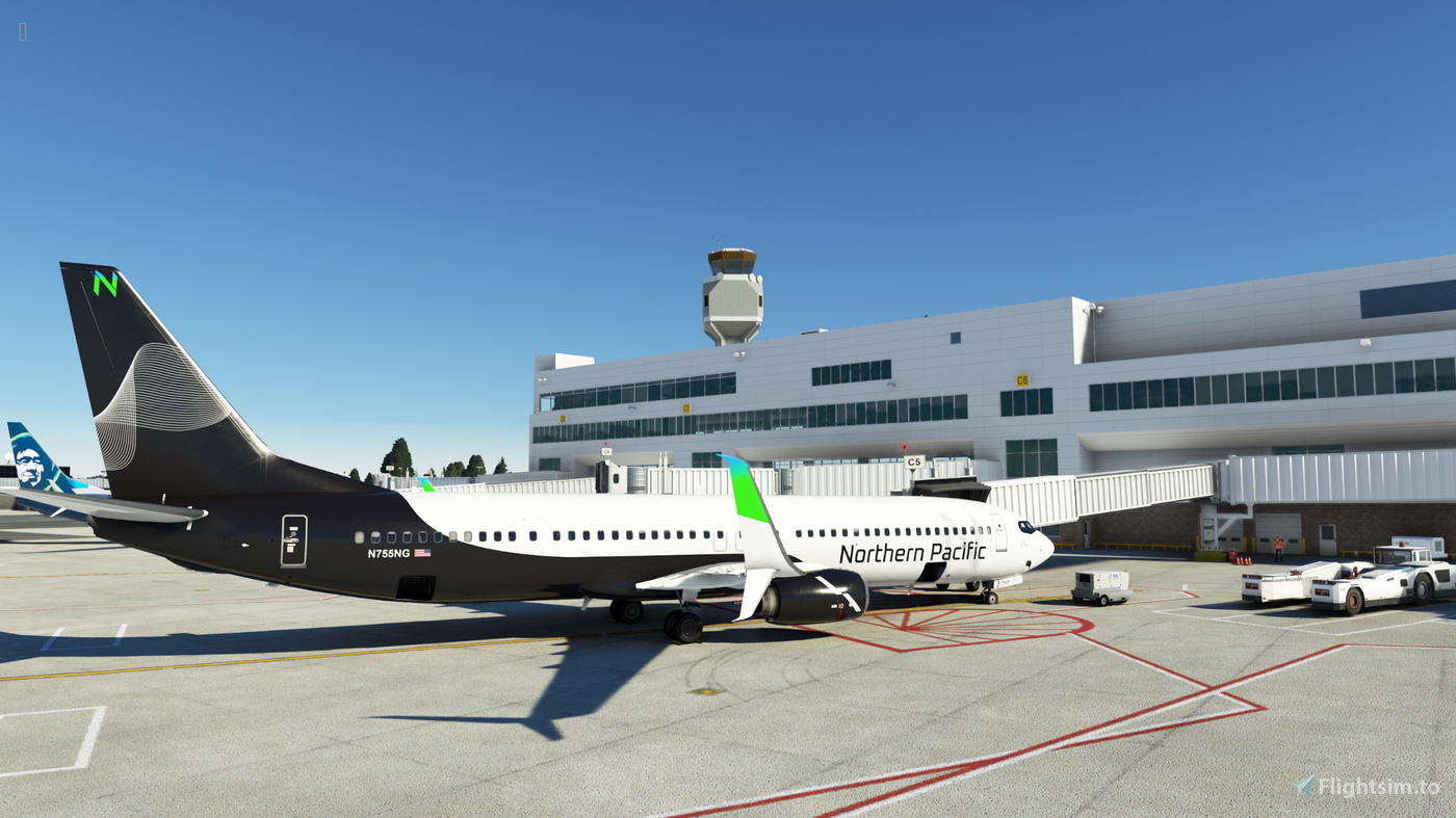 PMDG737-900ER SSW NORTHEN PACIFIC (N755NG) FICTIONAL para Microsoft ...