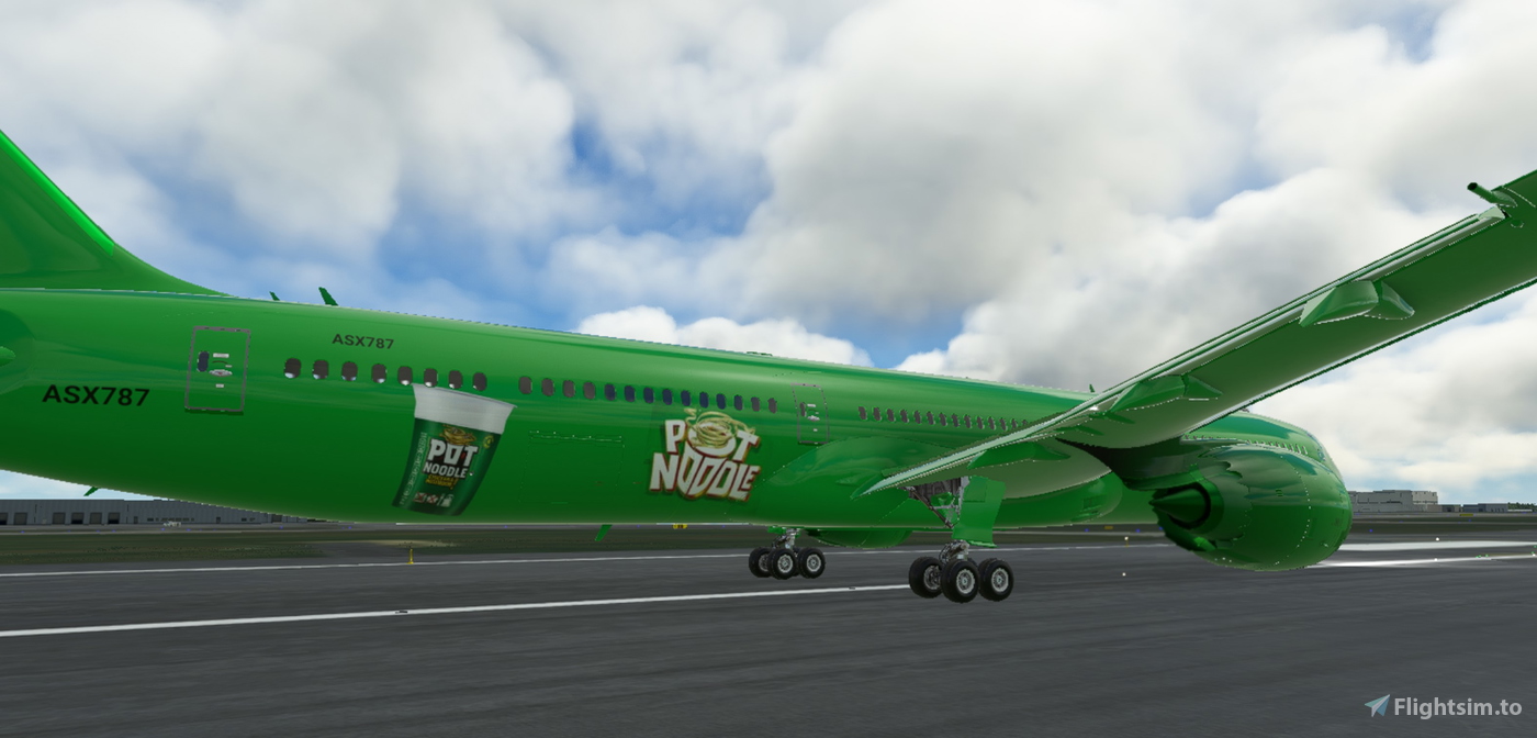 Pot Noodle B78X for Microsoft Flight Simulator | MSFS