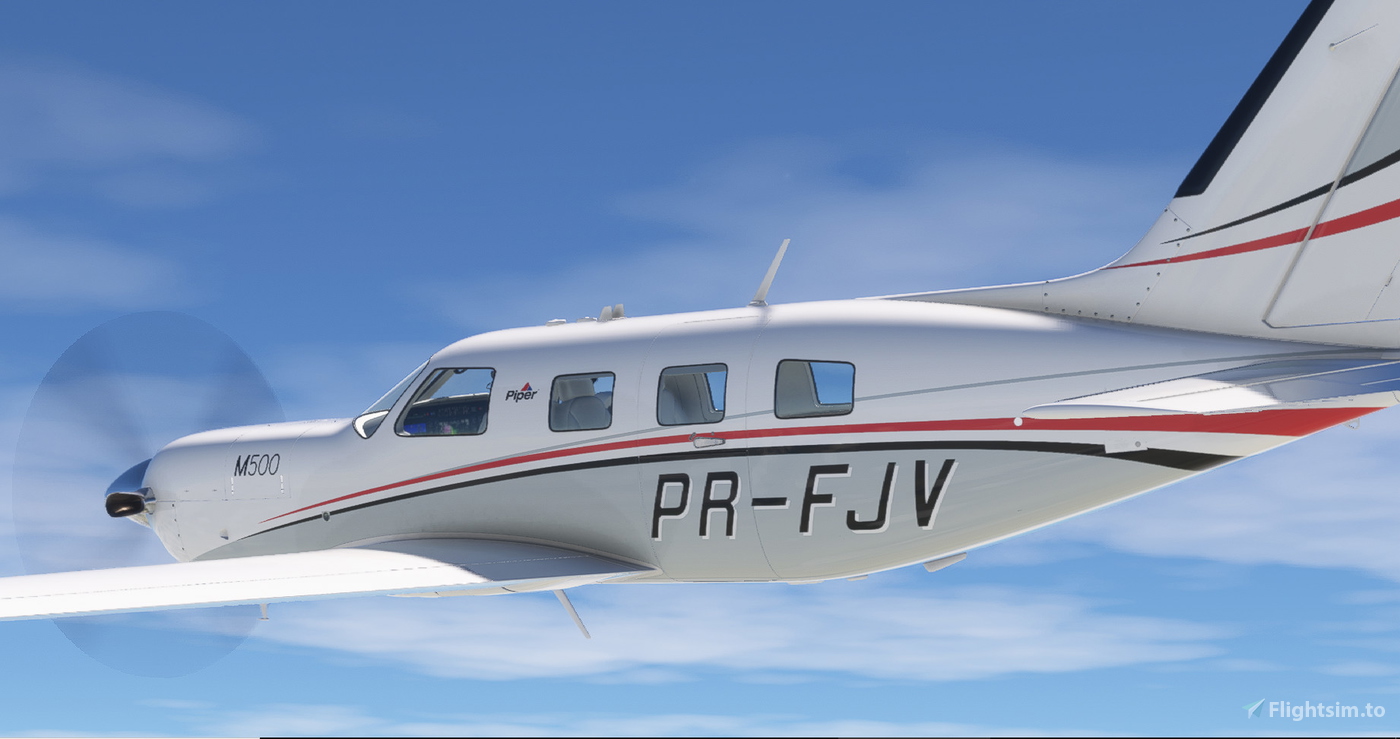 PR-FJV | FSReborn FSR500 (Piper M500) | 8K for Microsoft Flight ...