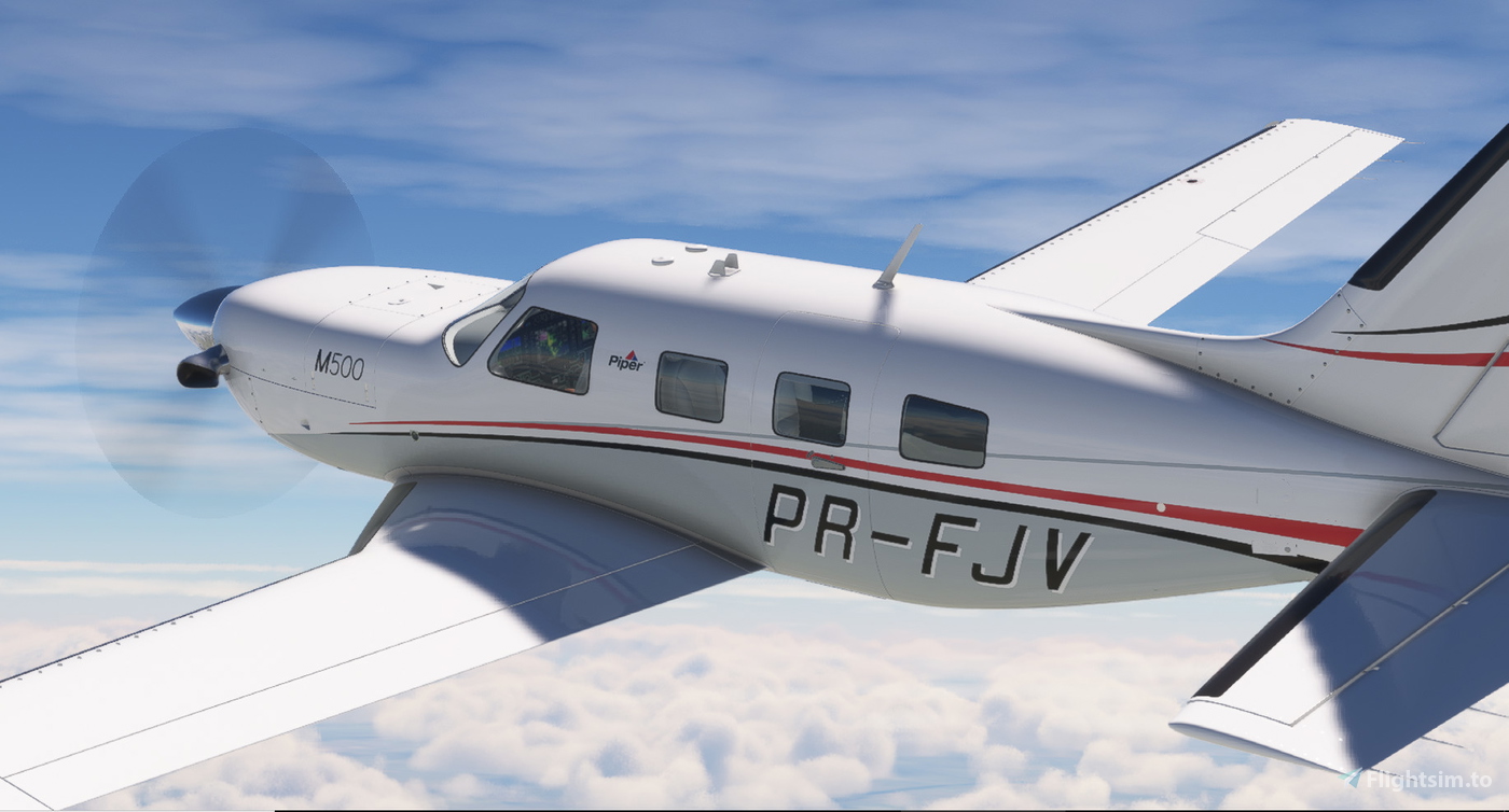 PR-FJV | FSReborn FSR500 (Piper M500) | 8K for Microsoft Flight ...