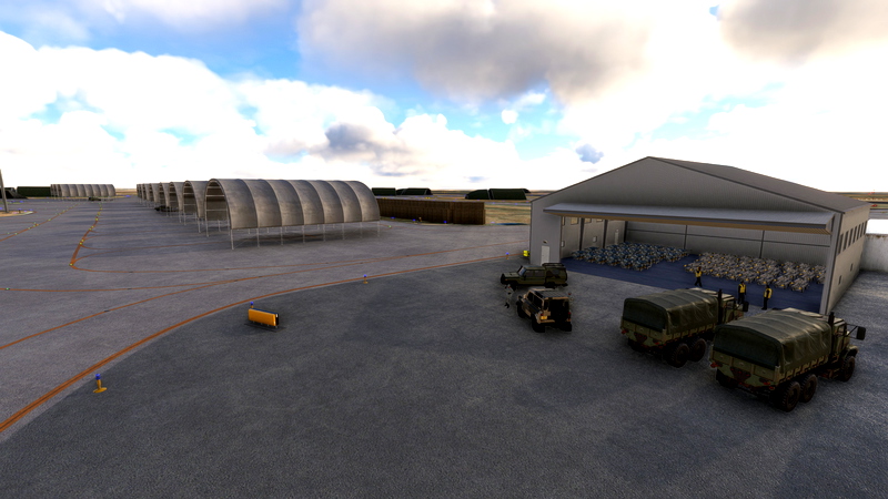 Prince Hassan Air Base (OJHF) - Scenery Enhancement for Microsoft ...