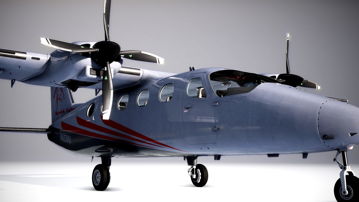 Maverick Airlines - FSS Tecnam P2012 Traveller pour Microsoft Flight ...