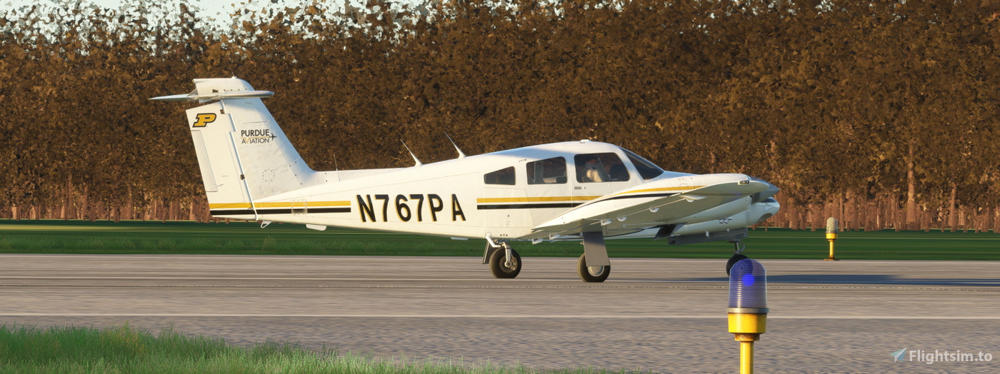 Purdue University - (2-Pack) - Piper Seminole PA44 for Microsoft Flight ...