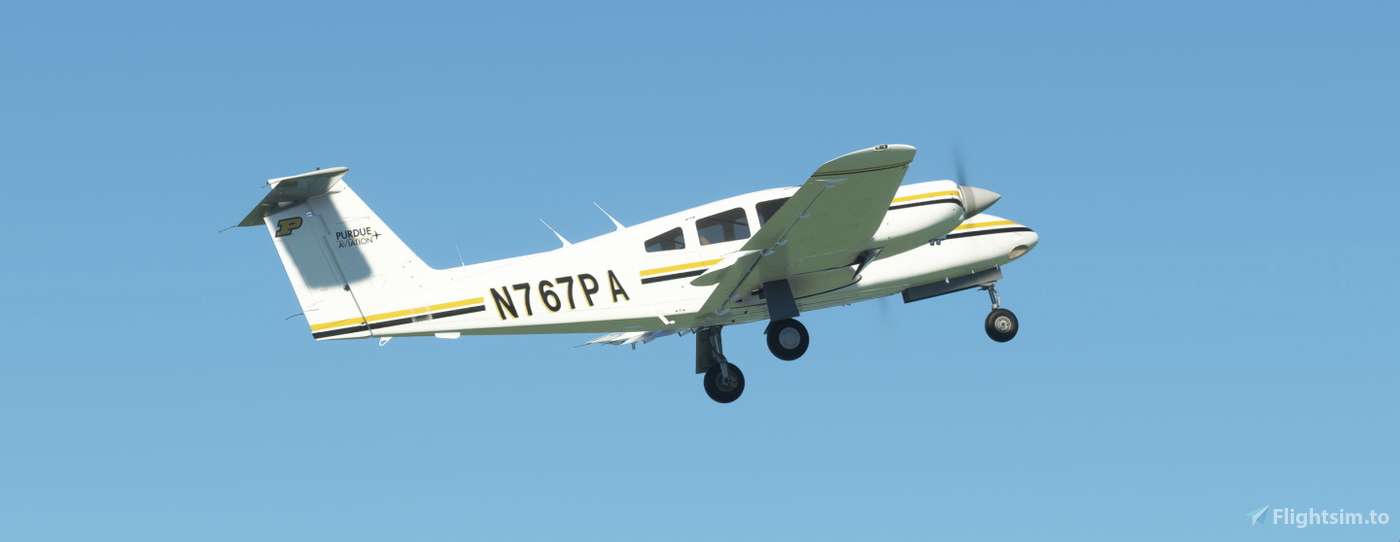 Purdue University - (2-Pack) - Piper Seminole PA44 for Microsoft Flight ...