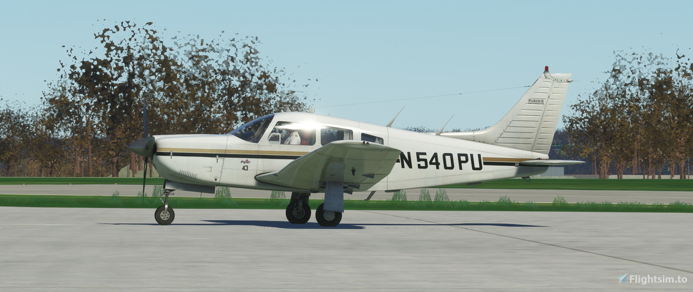 Purdue University Aviation - (3-Pack) - JustFlight Piper Arrow III para ...