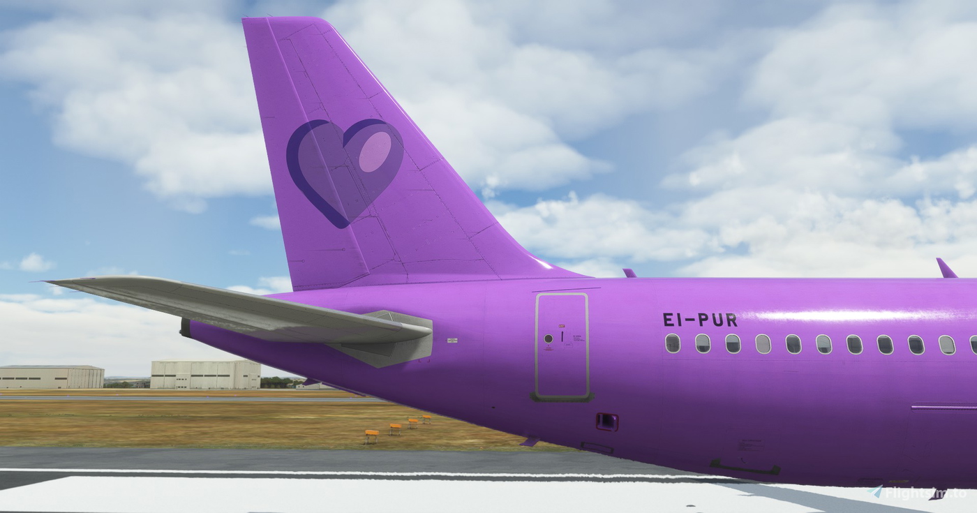 Purple Fenix A320 Ceo with cabin IFE for Microsoft Flight Simulator | MSFS