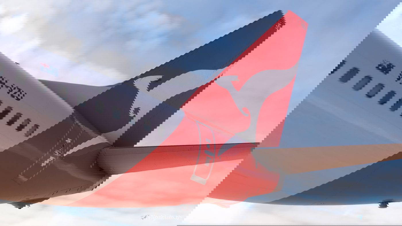 Qantas VH-VZU Split Scimitar Winglets for Microsoft Flight Simulator | MSFS