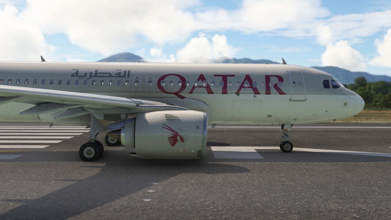 iniBuilds A320neo - Qatar Airways [A7-AHT] for Microsoft Flight ...