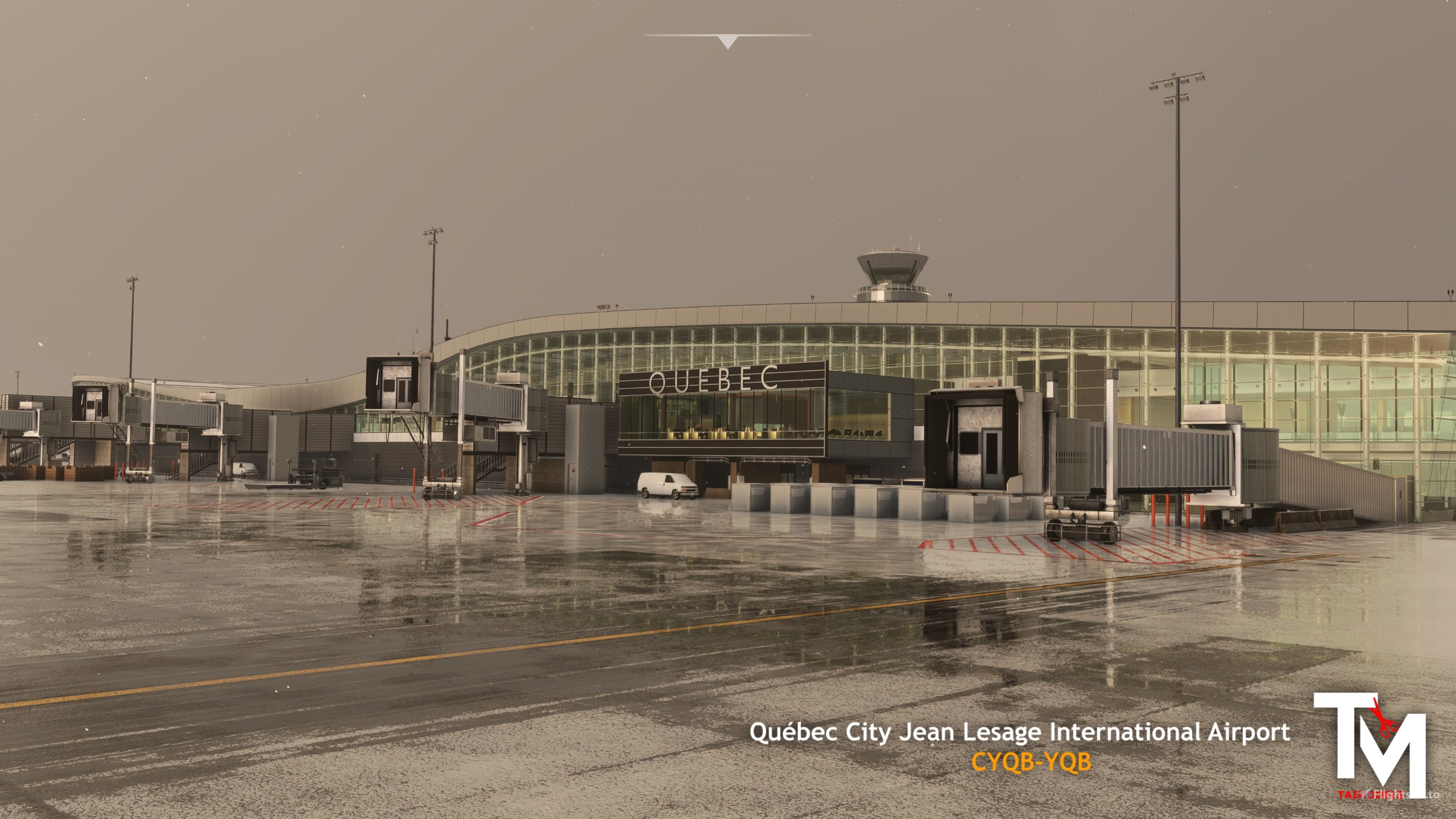 TAIMODELS - Québec City Intl. Airport - MSFS20/24 for Microsoft Flight Simulator | MSFS