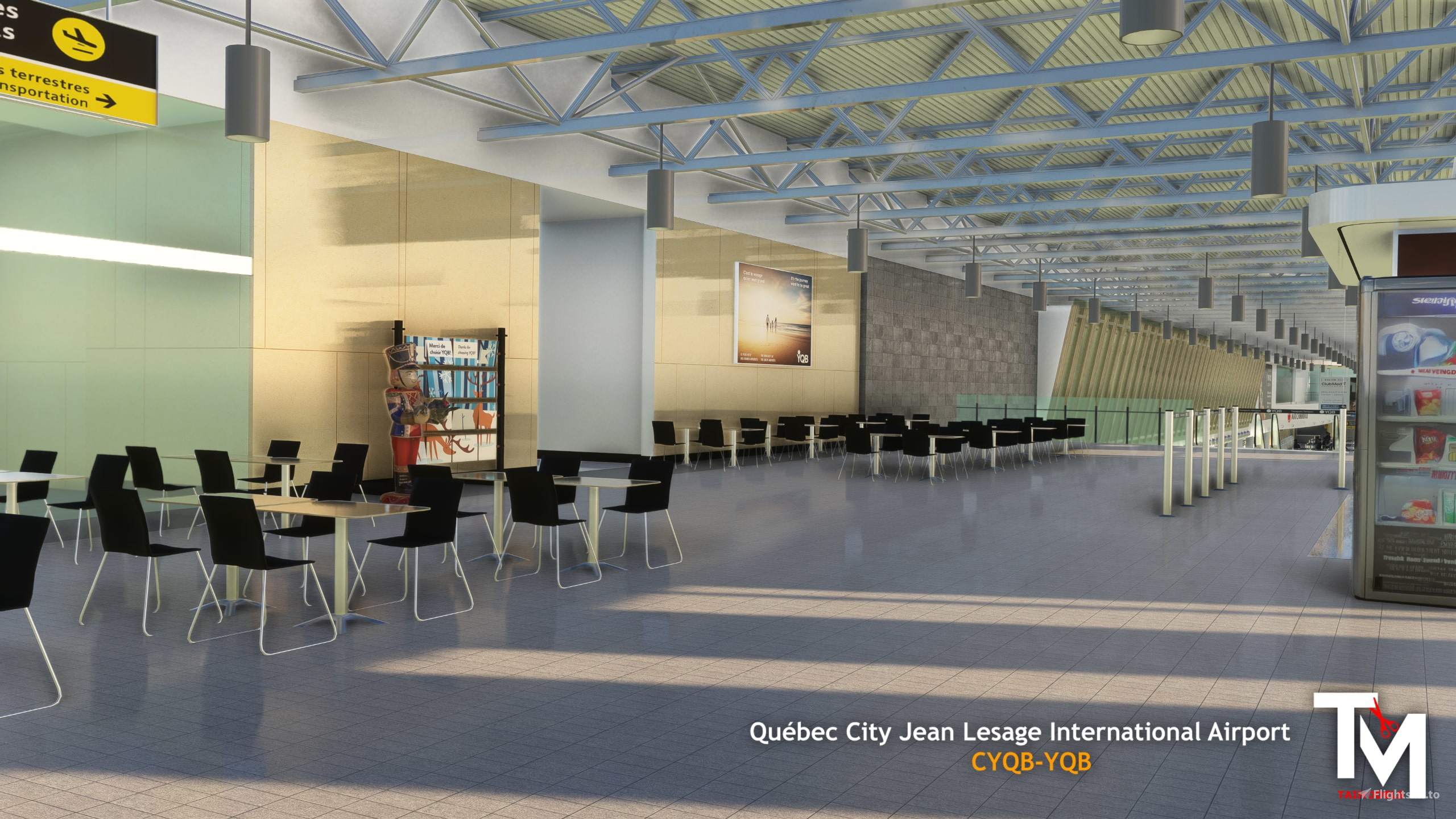 TAIMODELS - Québec City Intl. Airport - MSFS20/24 for Microsoft Flight Simulator | MSFS