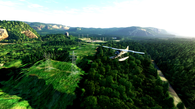 Quebec Hydro Bersimis for Microsoft Flight Simulator | MSFS