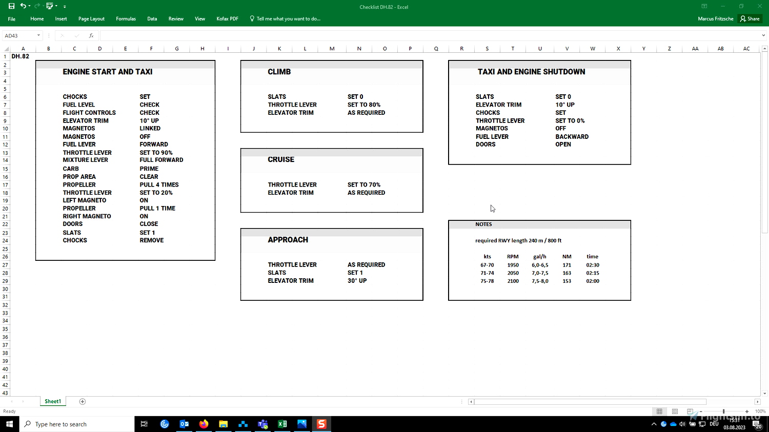 Checklists for Microsoft Flight Simulator | MSFS | Flightsim.to
