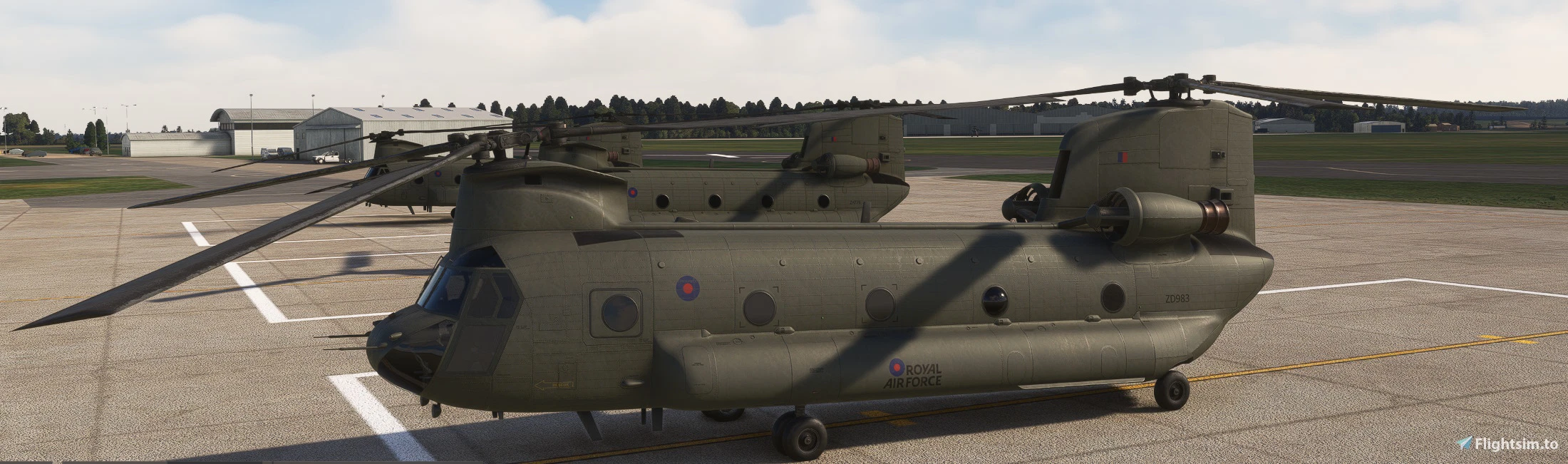RAF - 18 Squadron Tails -Miltech Chinook - MSFS Add-on - Flightsim.to