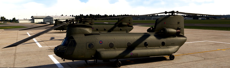 RAF - 18 Squadron Tails -Miltech Chinook for Microsoft Flight Simulator ...