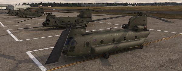 RAF - 18 Squadron Tails -Miltech Chinook for Microsoft Flight Simulator ...