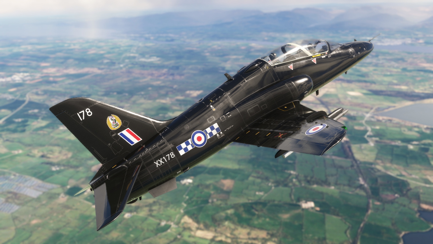 RAF 19 Sqn Hawk T.1A for Microsoft Flight Simulator | MSFS