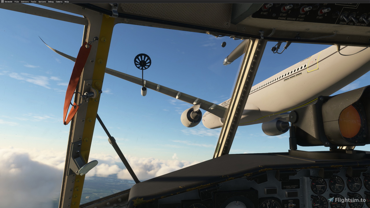 RAF C130H Hercules Refuel Probe Mod for Microsoft Flight Simulator | MSFS