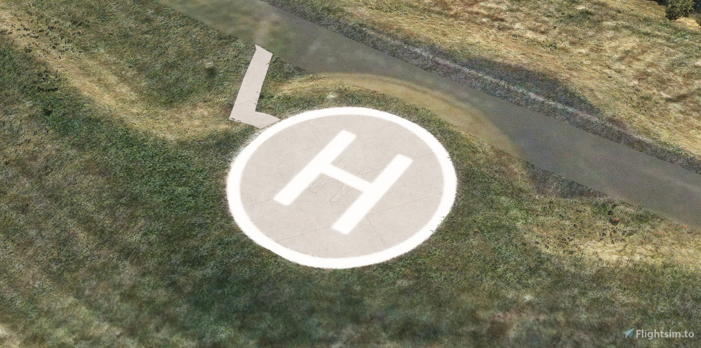 RAF Holbeach Helipad for Microsoft Flight Simulator | MSFS
