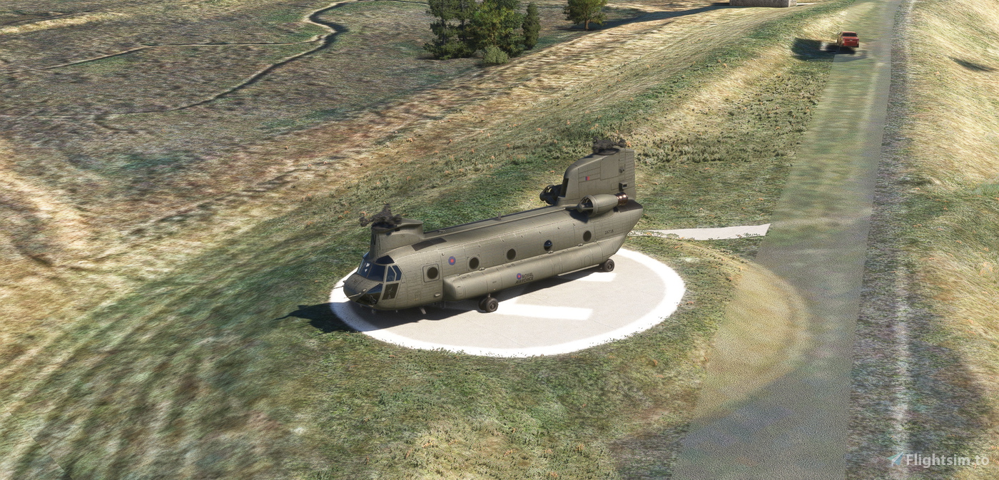 RAF Holbeach Helipad for Microsoft Flight Simulator | MSFS