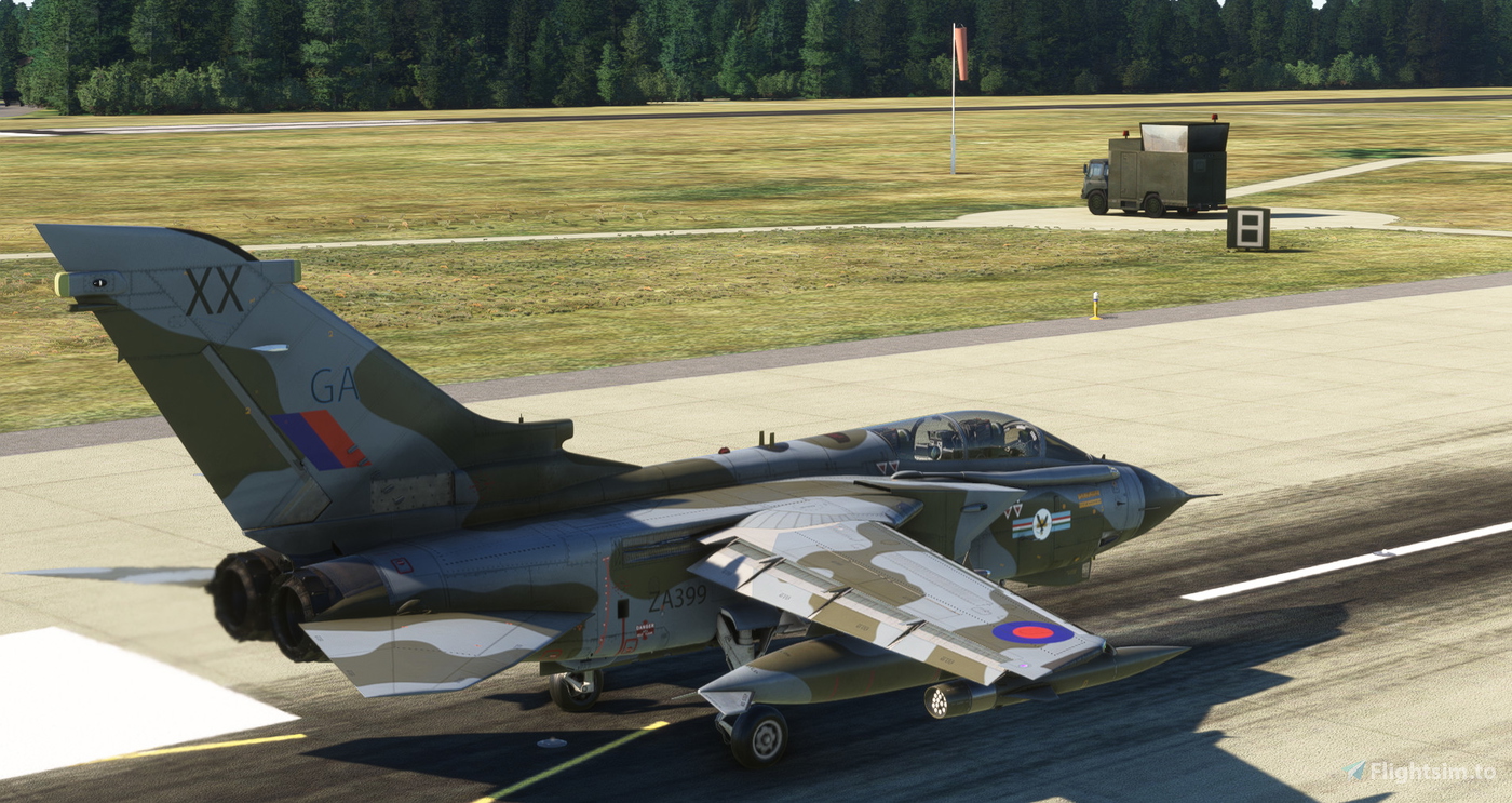RAF Tornado GR1 20 SQN OC Jet ZA399 for Microsoft Flight Simulator | MSFS