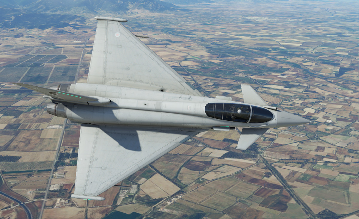 RAF Typhoon Livery pack 1 のために Microsoft Flight Simulator | MSFS