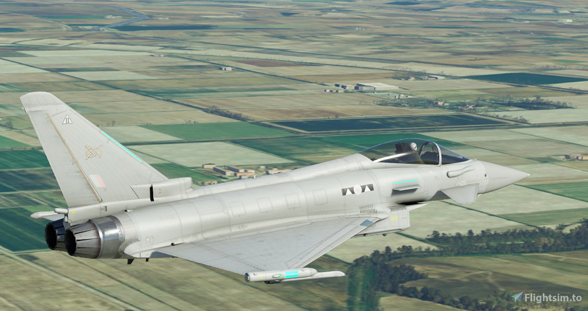 RAF Typhoon Livery pack 1 for Microsoft Flight Simulator | MSFS