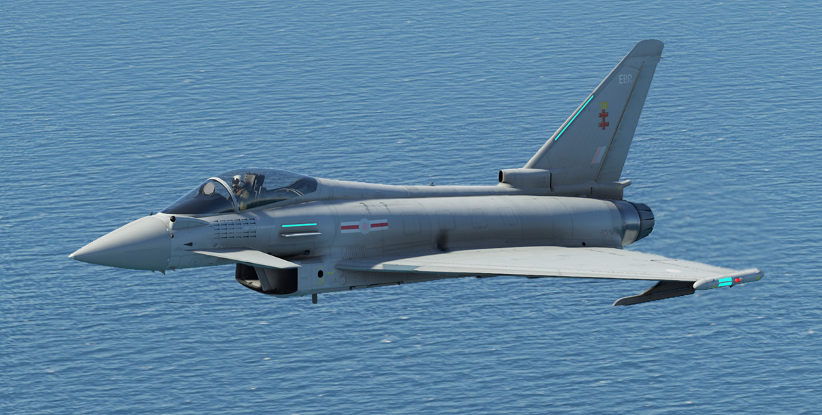 RAF Typhoon Livery pack 1 のために Microsoft Flight Simulator | MSFS
