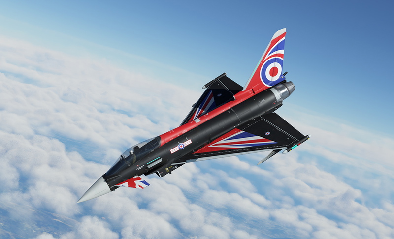 RAF Typhoon Livery pack 2 - Special Colors for Microsoft Flight ...