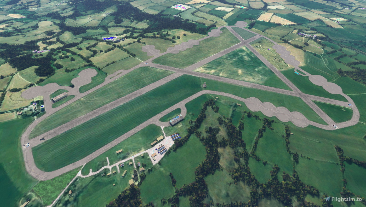 RAF Upottery Airbase for Microsoft Flight Simulator | MSFS