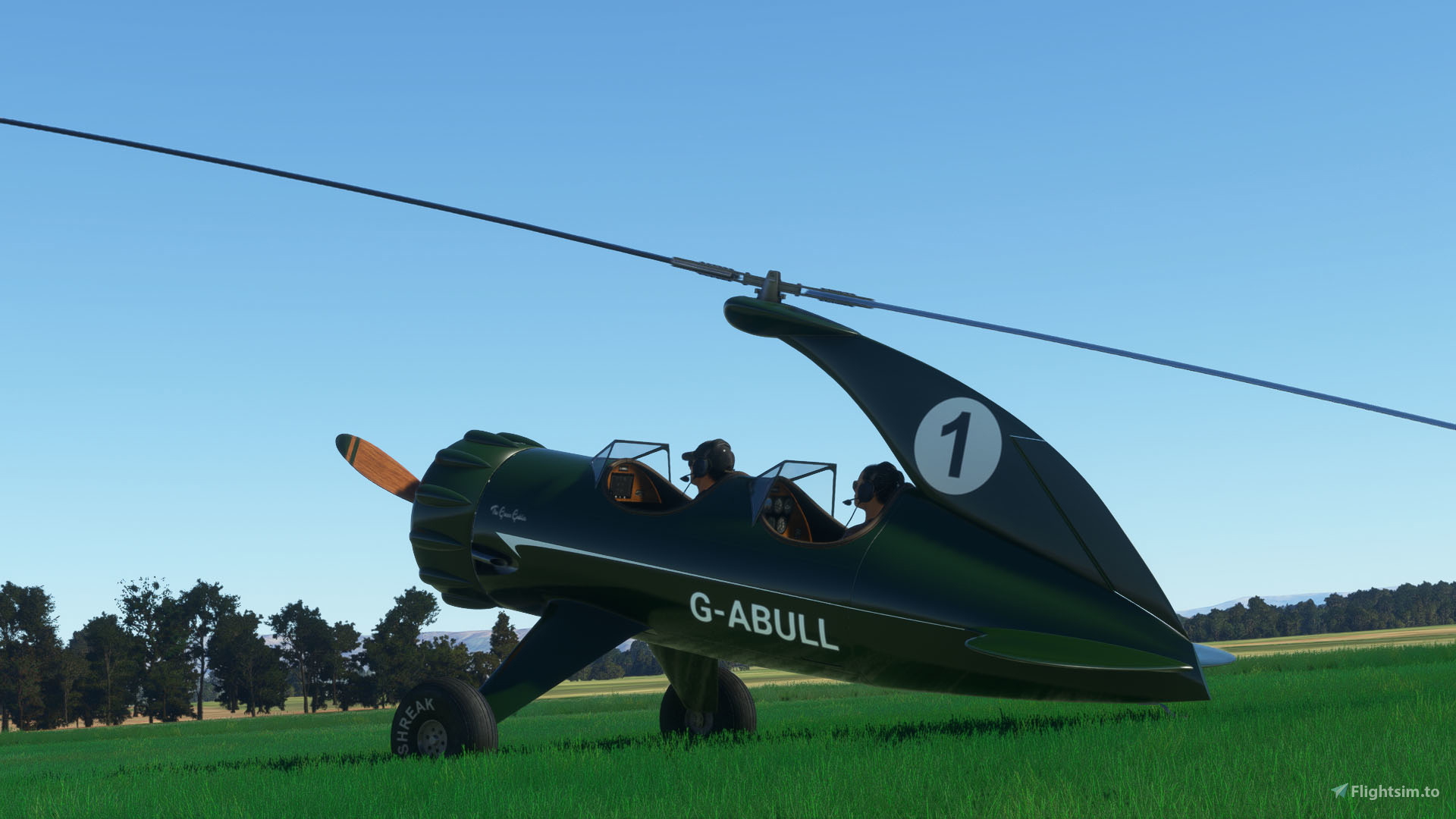 Rara-Avis Sims - Bulldog Autogyro for Microsoft Flight Simulator | MSFS