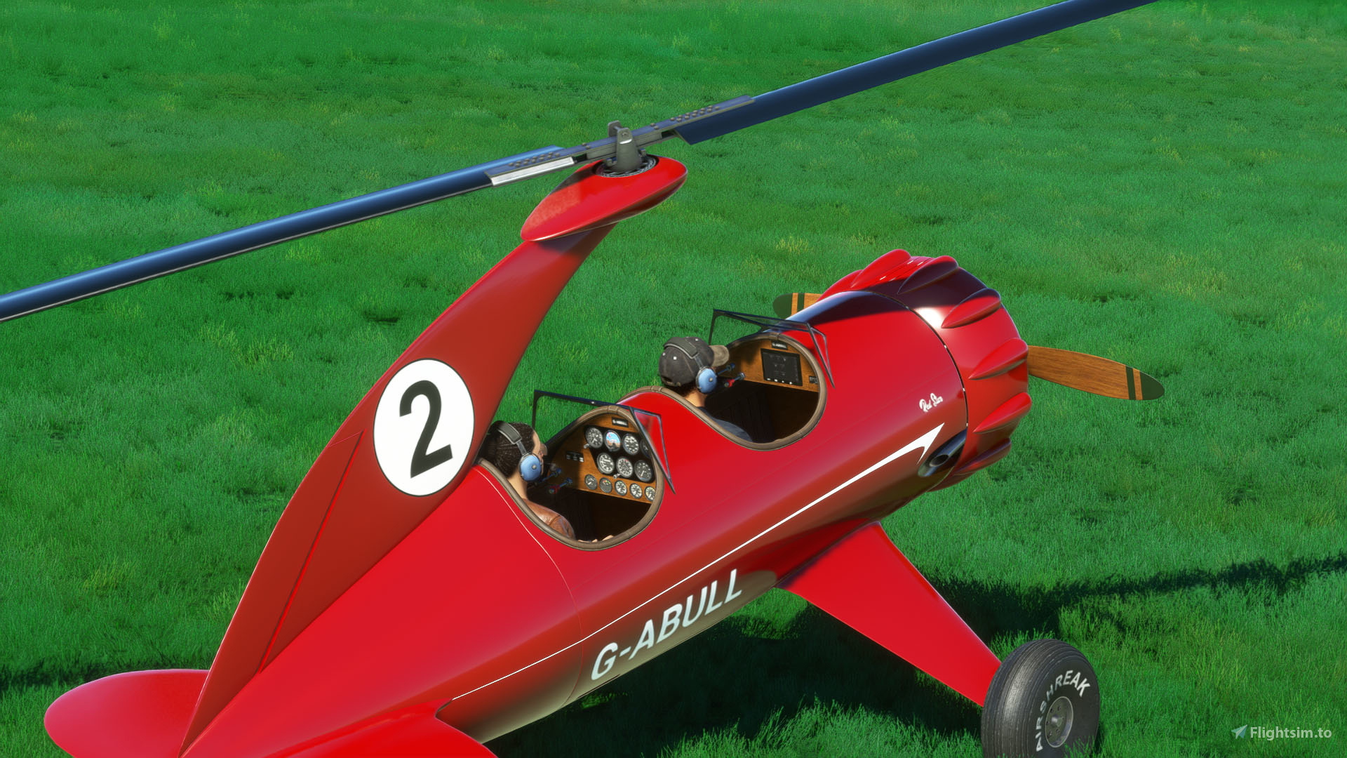 Rara-Avis Sims - Bulldog Autogyro for Microsoft Flight Simulator | MSFS