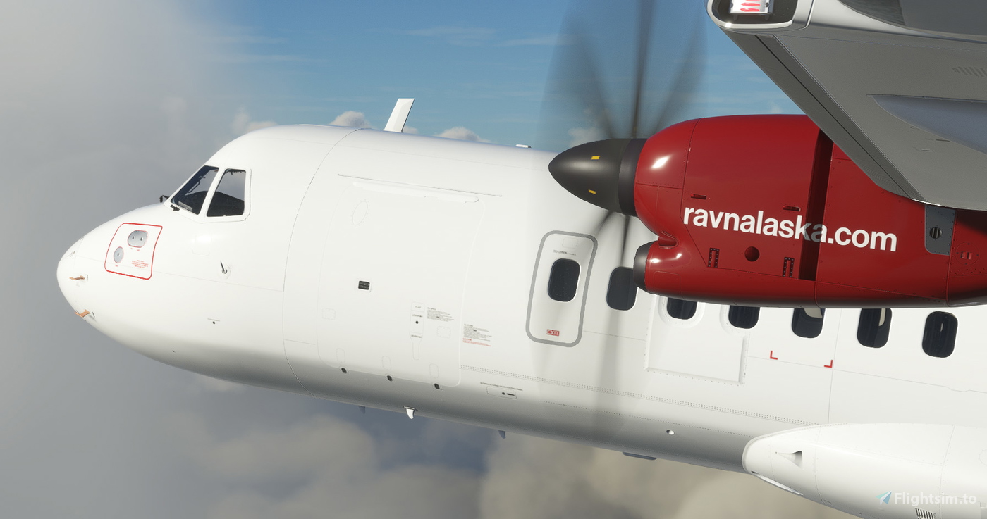 RavnAlaska (Fictional) | Expert Series (Asobo) ATR 42-600 [4K] for Microsoft Flight Simulator | MSFS