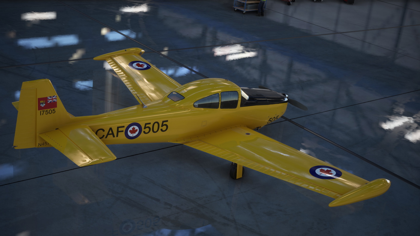 RCAF 505 livery for the payware RYAN Navion B by HANGAR STUDIOS 713 for ...