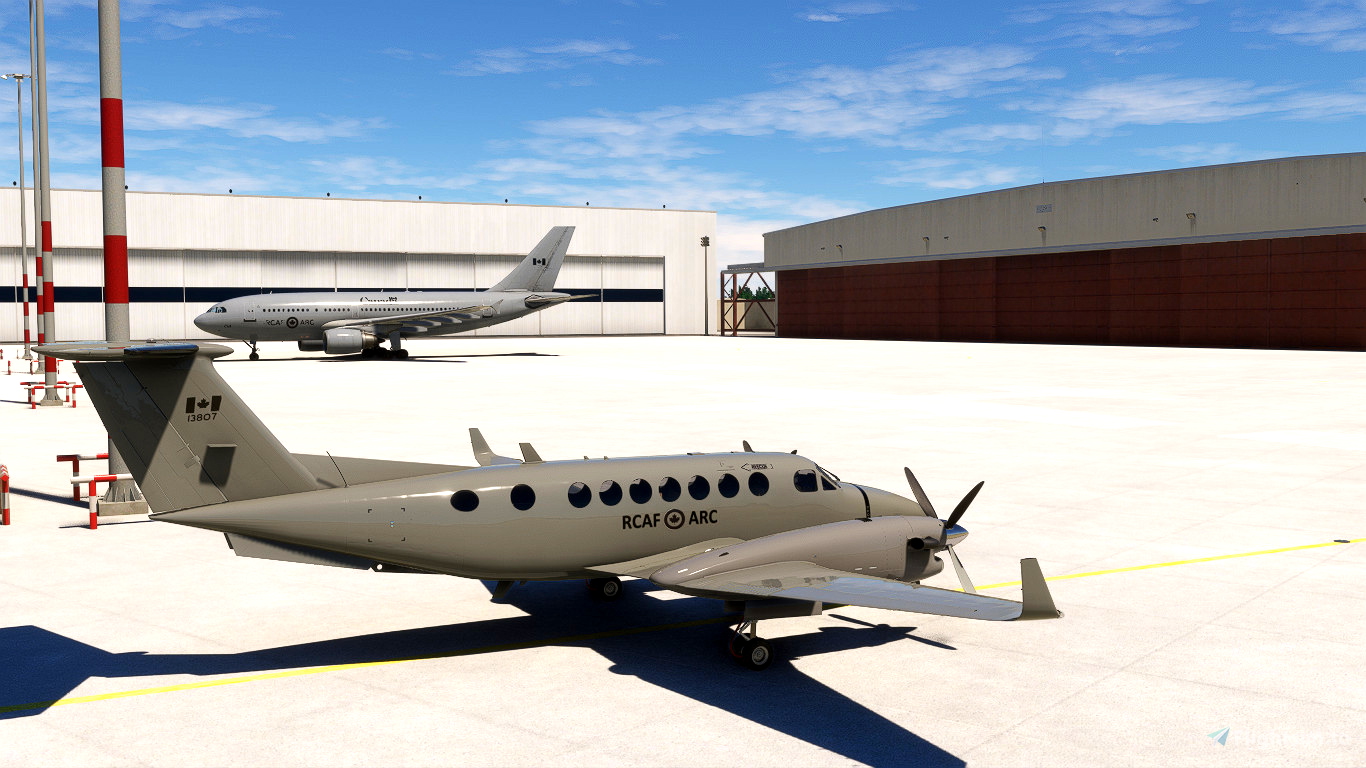 RCAF Livery for King Air 350 för Microsoft Flight Simulator | MSFS
