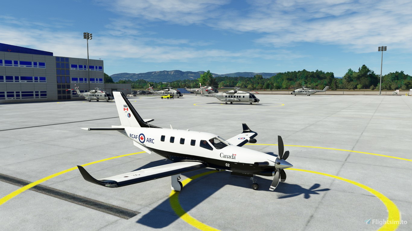 Fictitious RCAF Livery TBM 930 for Microsoft Flight Simulator | MSFS