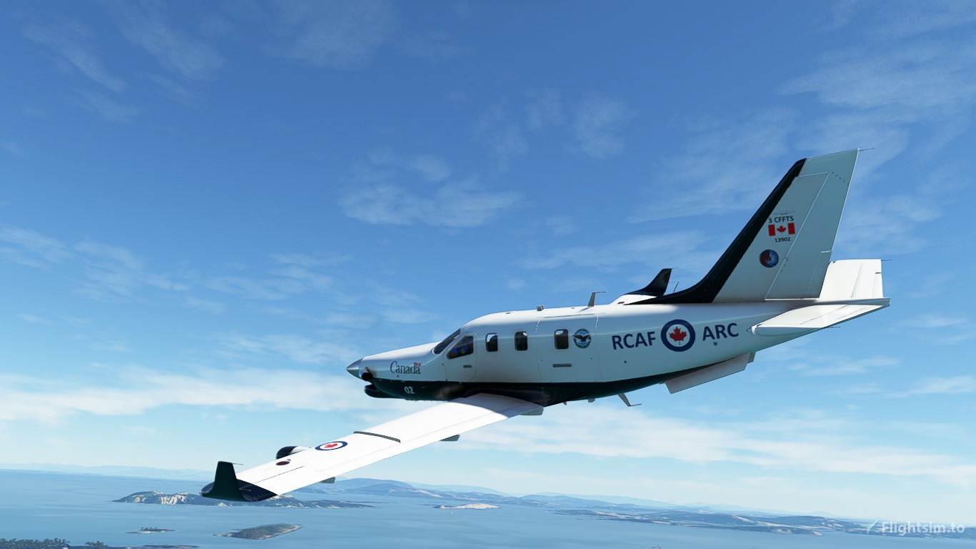 Fictitious RCAF Livery TBM 930 for Microsoft Flight Simulator | MSFS