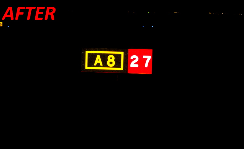 Realistic Taxi Signs Texture Pack for Microsoft Flight Simulator | MSFS