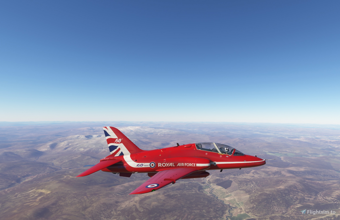 Red Arrows Diamond 60th for Microsoft Flight Simulator | MSFS
