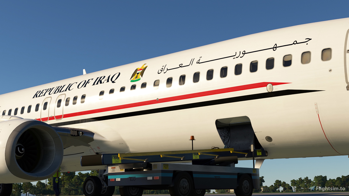 Republic of Iraq Iraqi Government PMDG 737-800 for Microsoft Flight ...