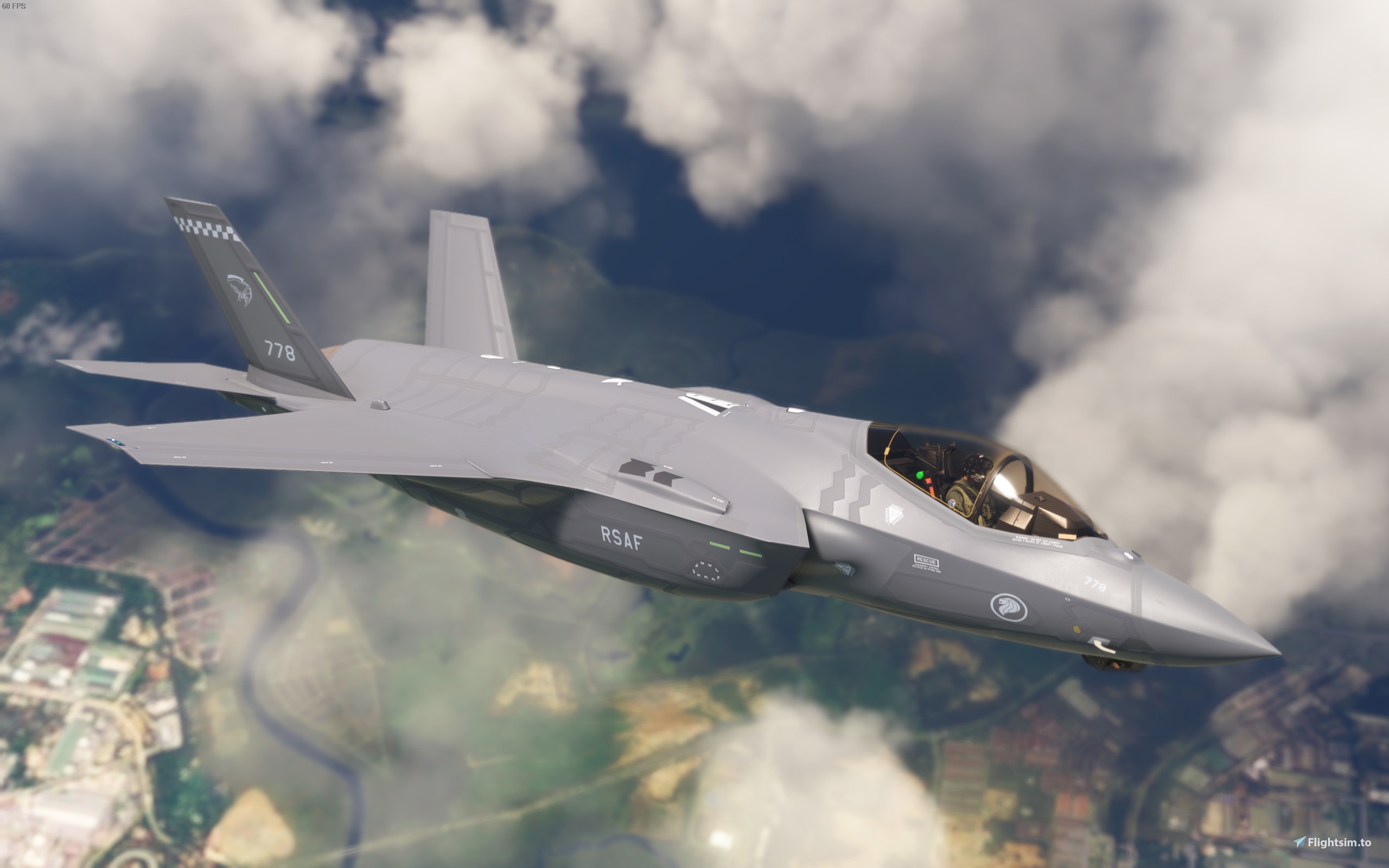 Republic of Singapore Air Force (RSAF) | F-35A 145SQN 778 - MSFS Add-on ...