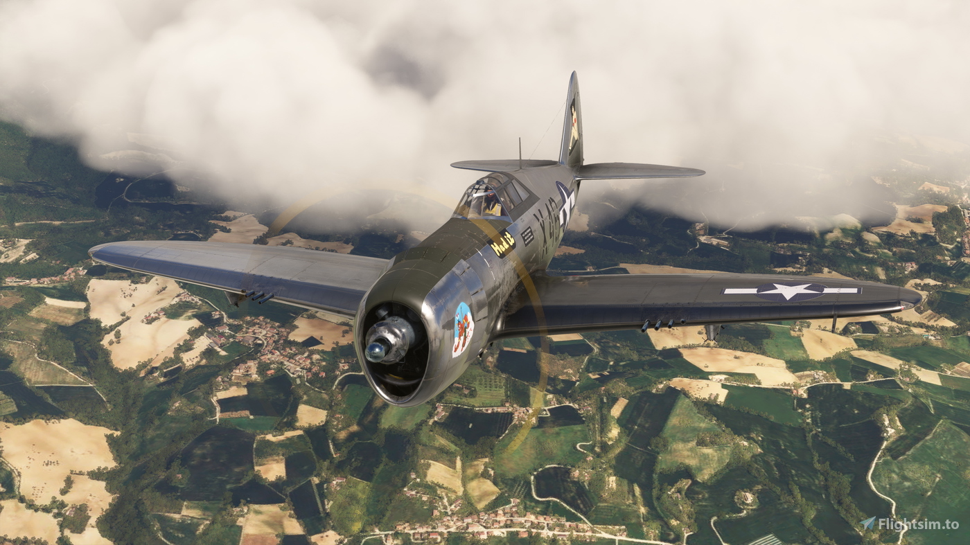 Republic P-47D Razorback 79th FG X46 "Had it" for Microsoft Flight ...