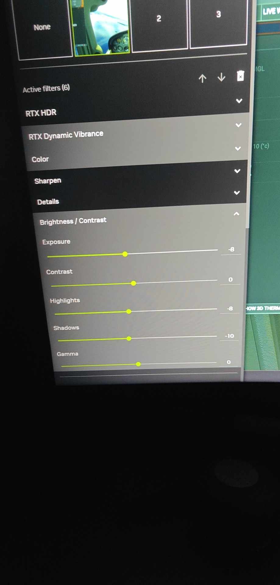 Reshade+Nvidia filter more realistic preset for Microsoft Flight ...
