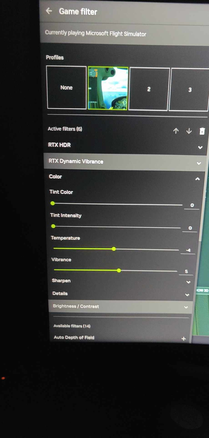Reshade+Nvidia filter more realistic preset for Microsoft Flight ...
