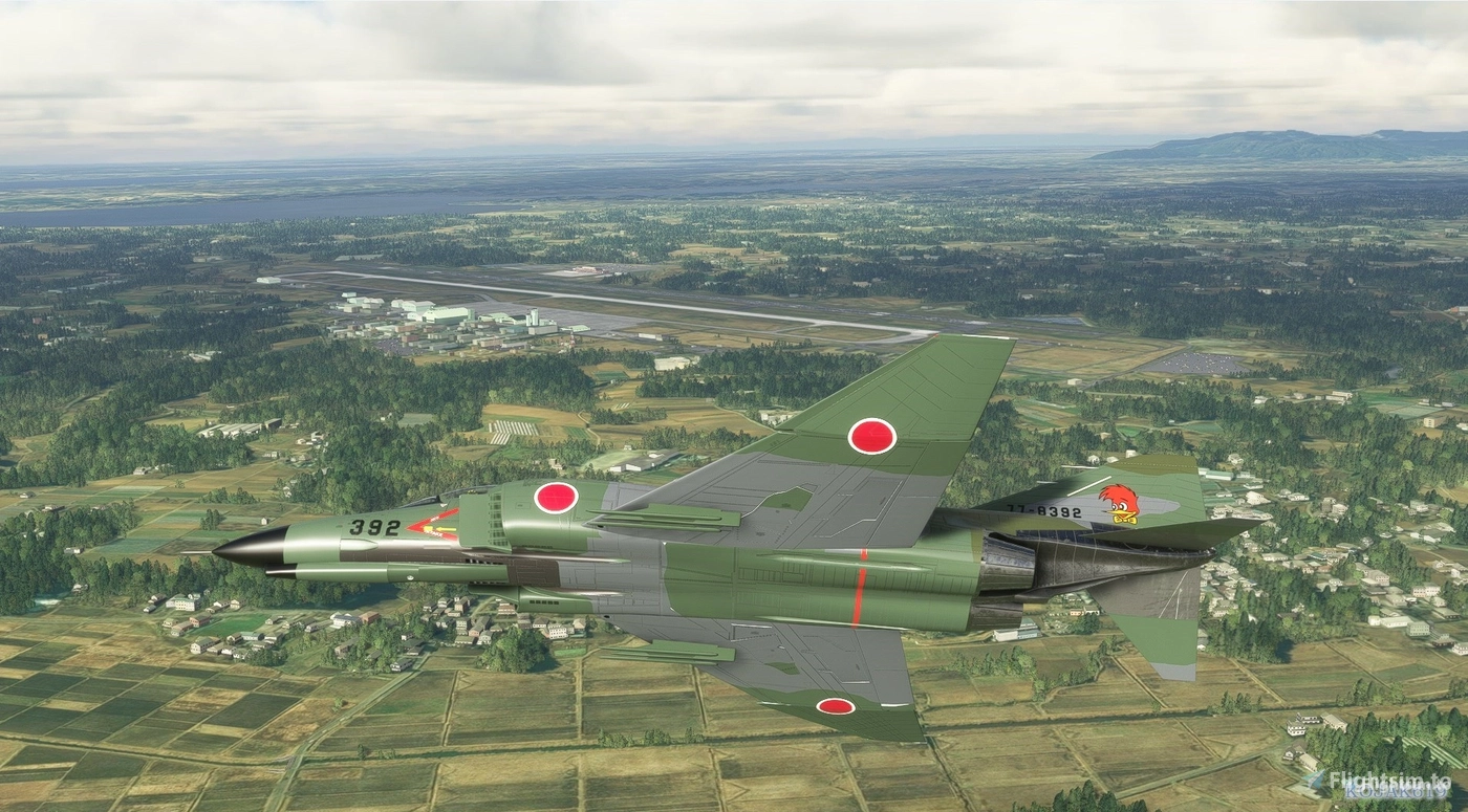 RF-4EJ 77-8392 / JASDF 501st Squadron / Mjr. Norio Isshiki for Microsoft Flight Simulator | MSFS