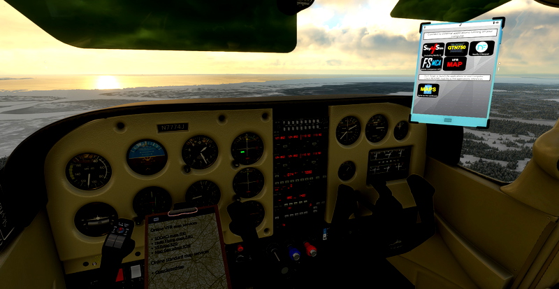 FR172 REIMS ROCKET / CESSNA R172 HAWK XP II for Microsoft Flight ...